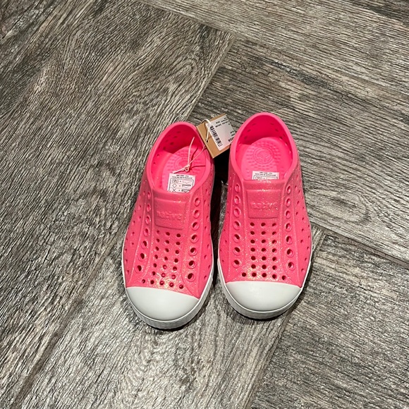 Native Shoes | Shoes | Native Jefferson Bling Pink Watershoes | Poshmark